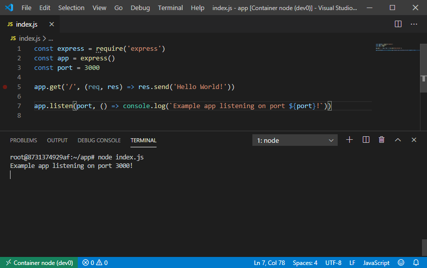 Minimal Dev Environment Vs Code Docker